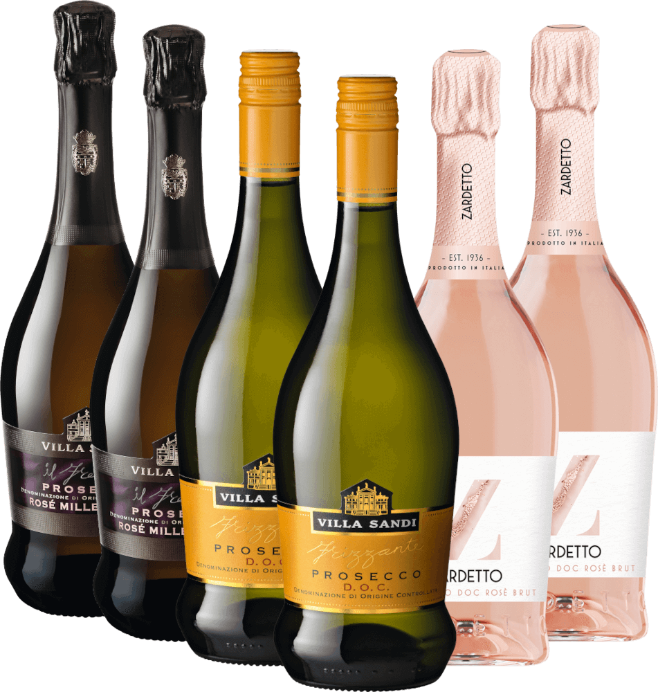 Comprar Prazer espumante com Prosecco - Pacote de degustação 6x online